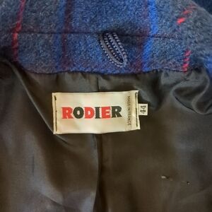 RODIER | Jackets & Coats | Vintage Rodier Paris Wool Blazer Beautiful ...